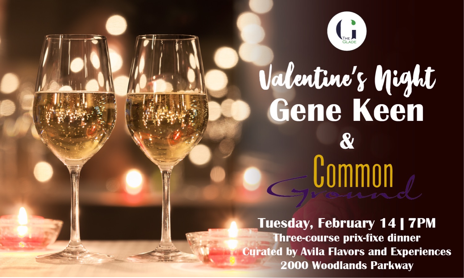 Valentine's Dinner and Concert with Gene Keen and Common Ground Band